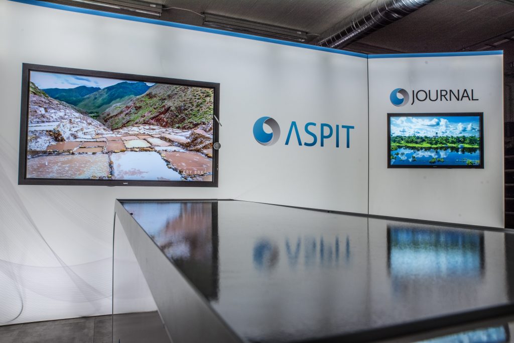 Skjermløsning og messemateriell | Aspit | Reklameservice AS